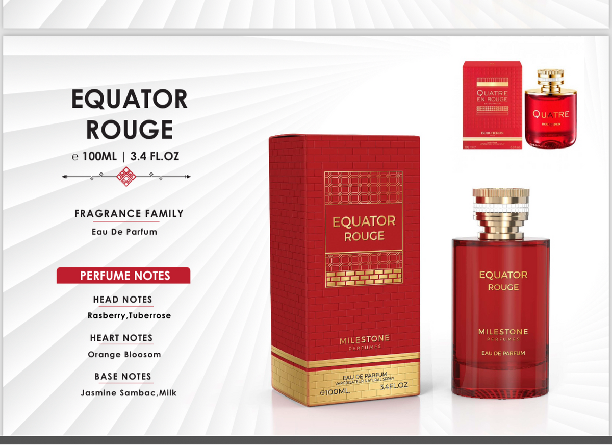 Equator rouge – BLUE LUXURY DISCOUNT